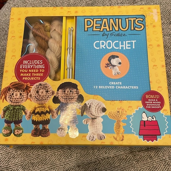 Peanuts | Toys | Peanuts Crochet Kit | Poshmark